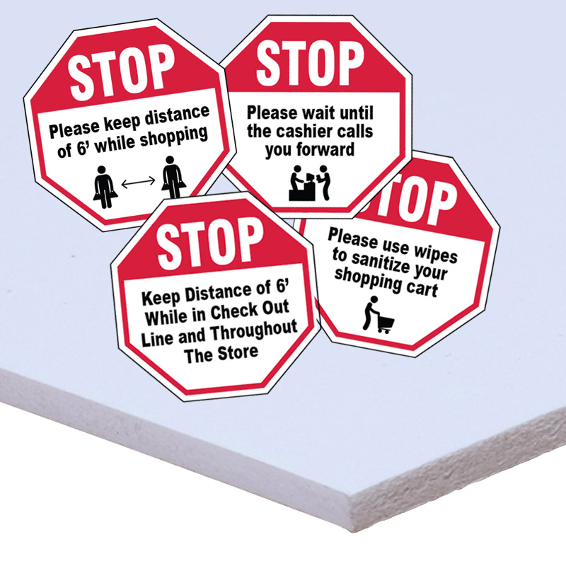 STOP Sign (Sintra/Plastic) – Artsoft Expo Solutions Inc.